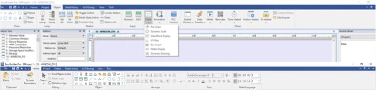 EBPro HMI Software Programming Environment